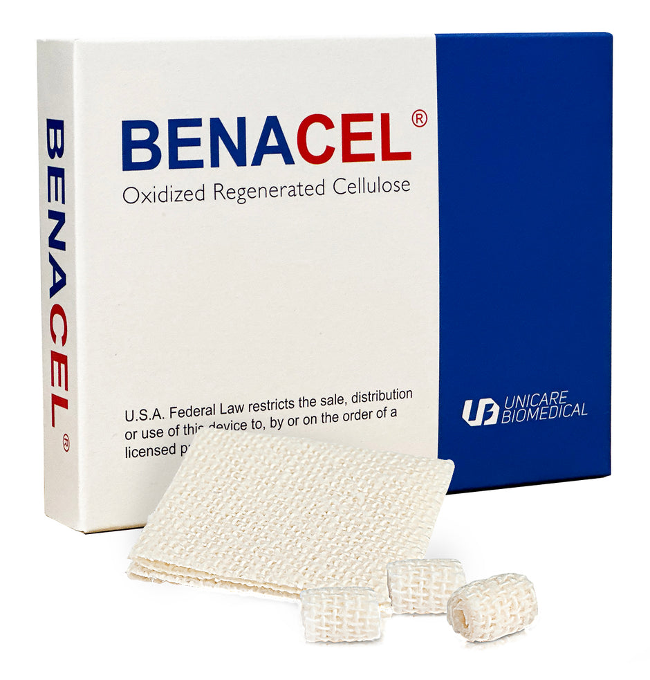 Benacel® Oxidized Regenerative Cellulose – Unicare Biomedical Inc.